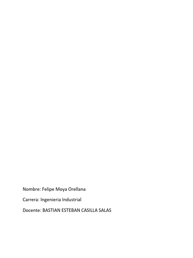 MECANISMO 1 Felipe Moya 18409673-0 | PDF