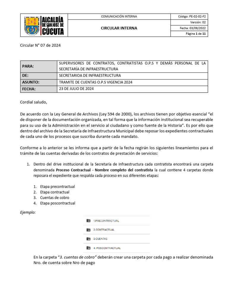 PE-02-02-F2 Circular Interna | PDF