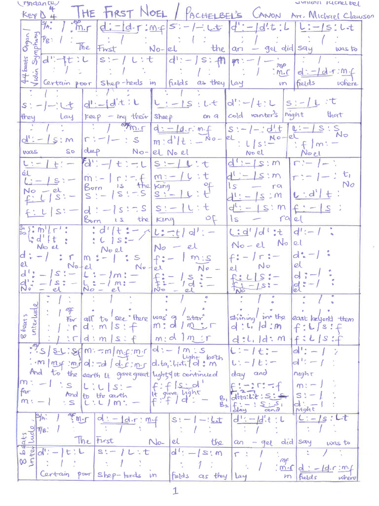 The First Noel Pdf