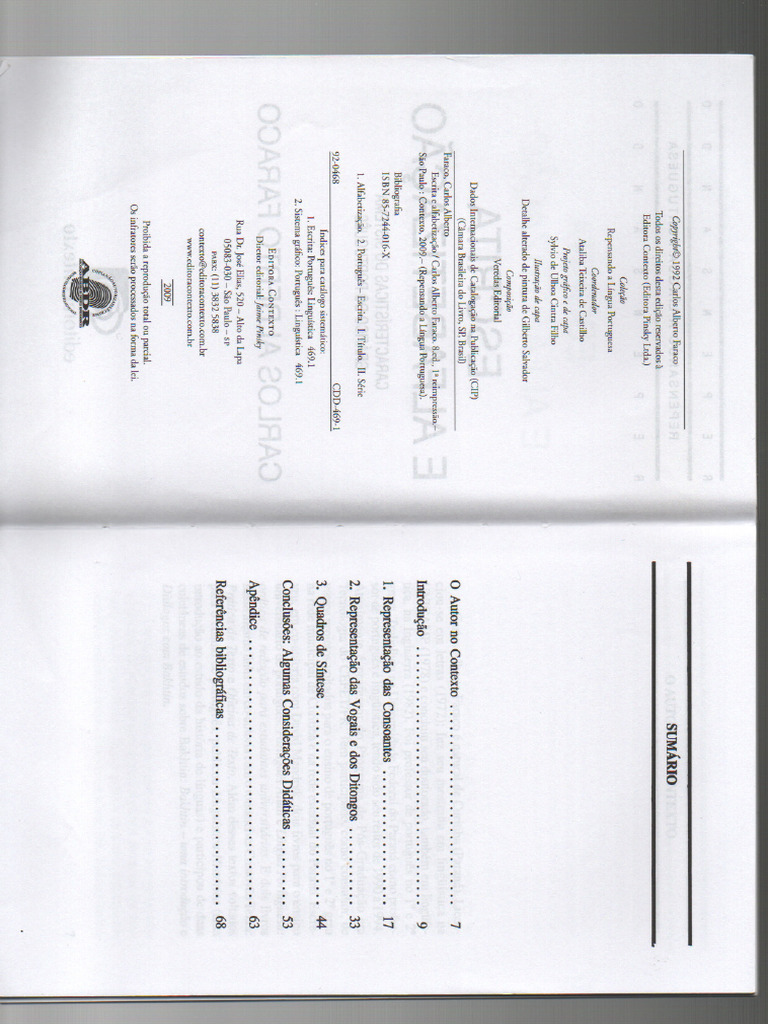 5g Faraco Fragmento Escrita e Alf | PDF