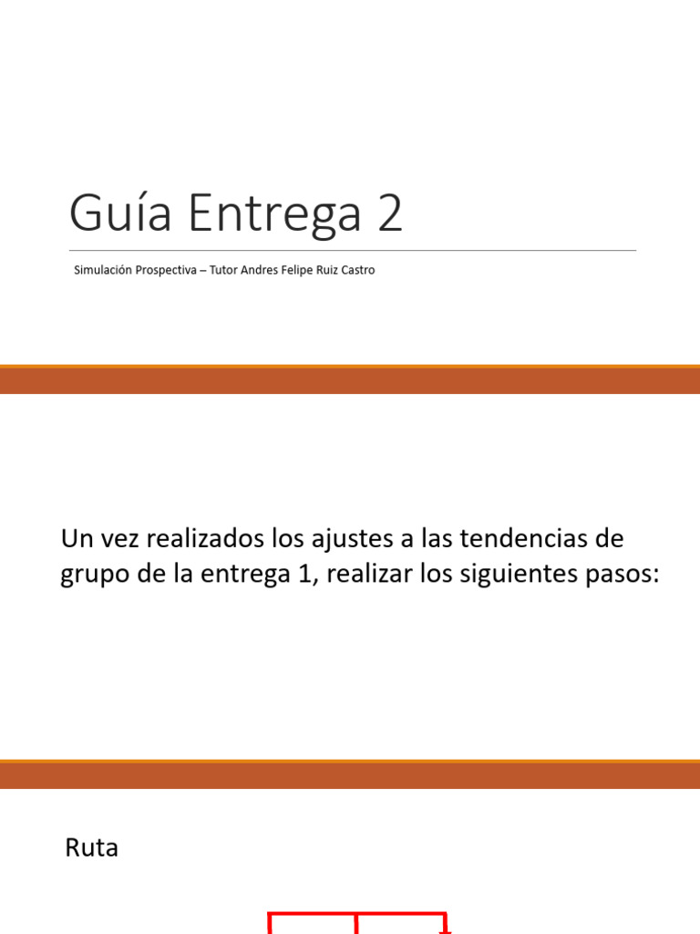 Guía Entrega 2 - Simulador Excel-1 | PDF