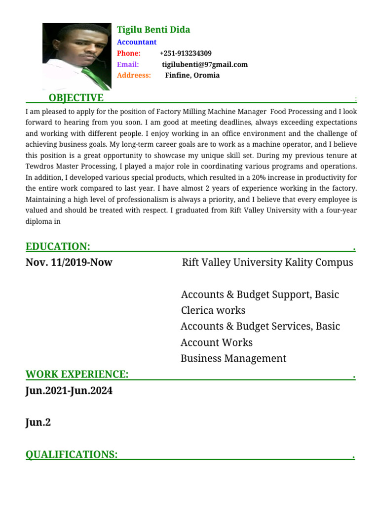 Objective: Tigilu Benti Dida | PDF