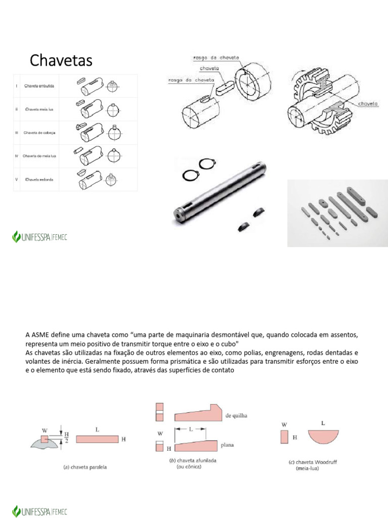 5 - Chavetas e Acoplamentos | PDF
