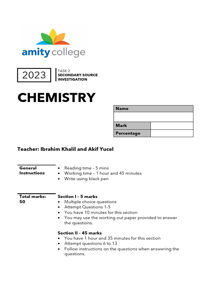 C12-23 Task 2 - Secondary Source Investigation | PDF