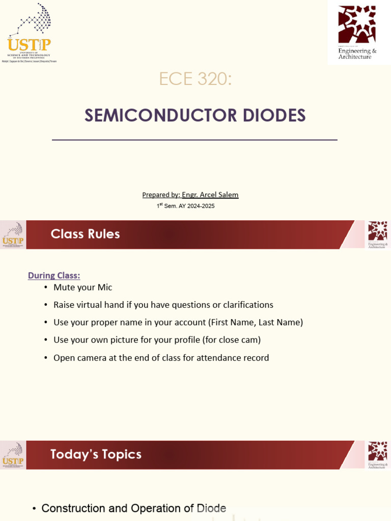 2 Semiconductor Diodes | PDF