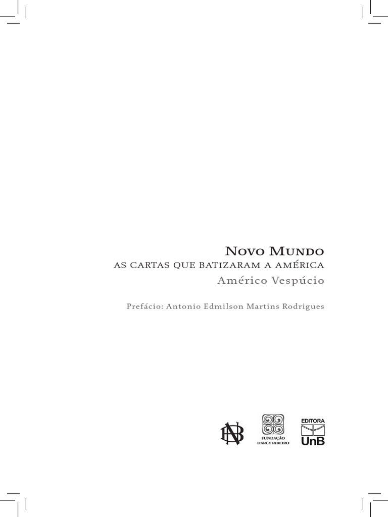 Américo Vespúcio - Mundus Novus | PDF