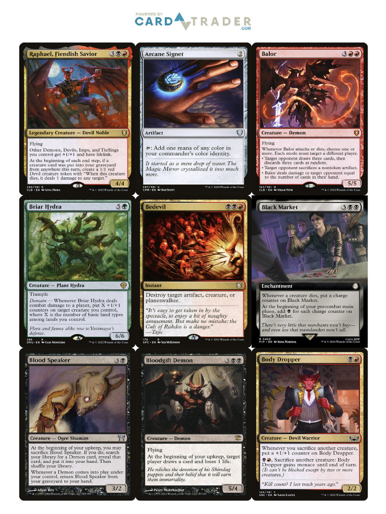 MTG Print Raphael | PDF