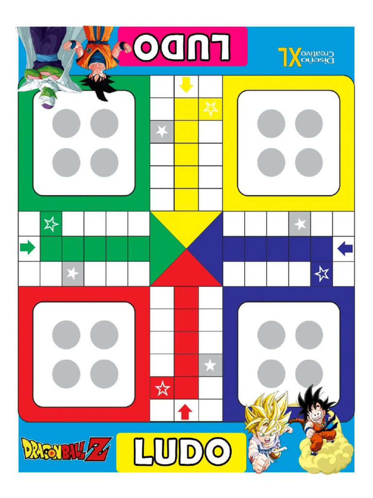 ludo tamaño carta_DRAGON BALL | PDF