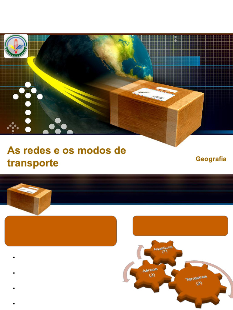 As Redes e Os Modos de Transporte (Versão - Final) | PDF