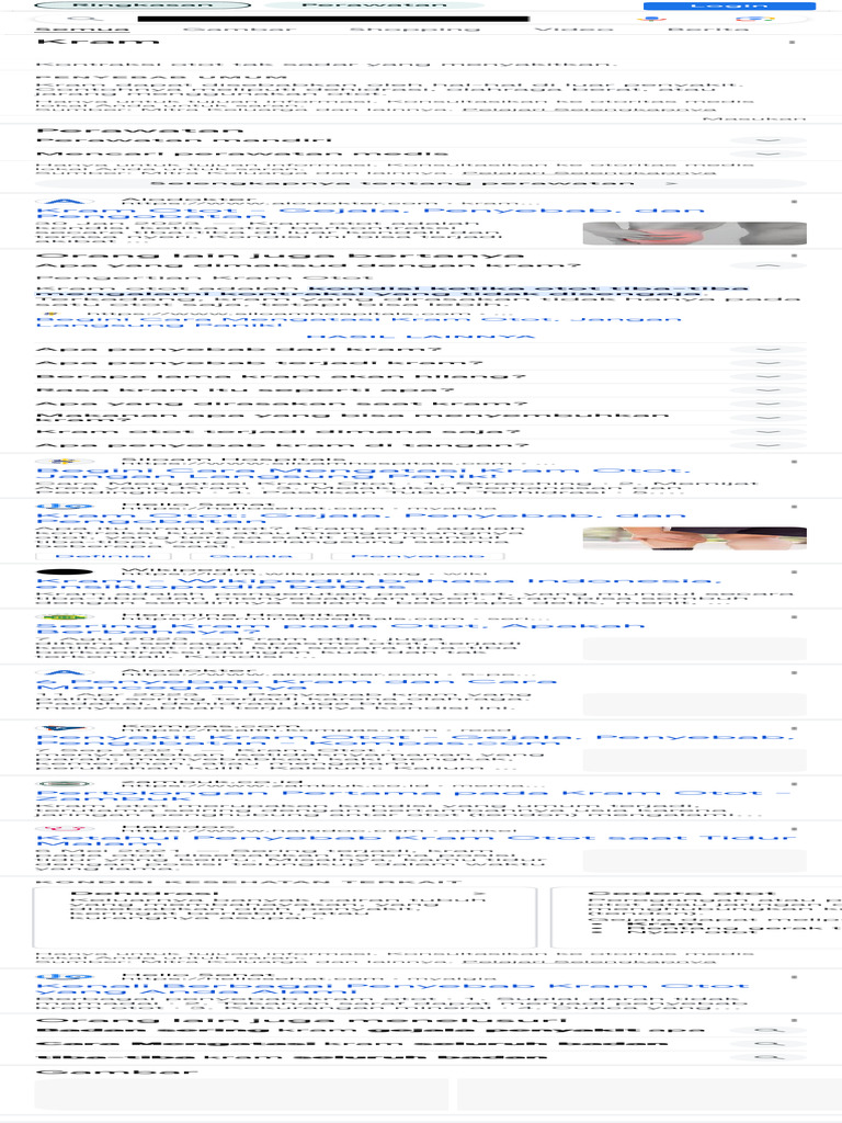 Apa Itu Kram - Penelusuran Google | PDF