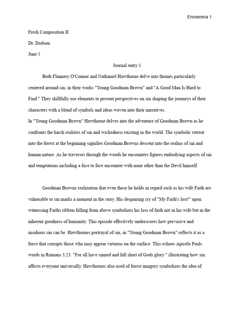 journal entry 1 | PDF