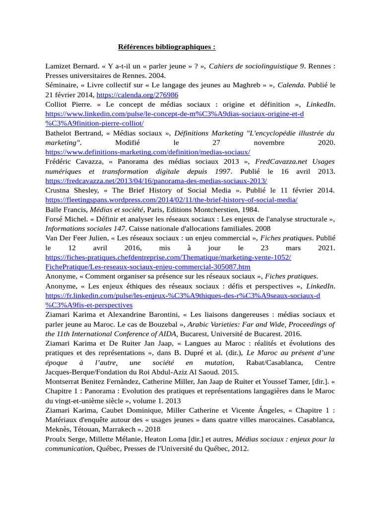 références (1) | PDF