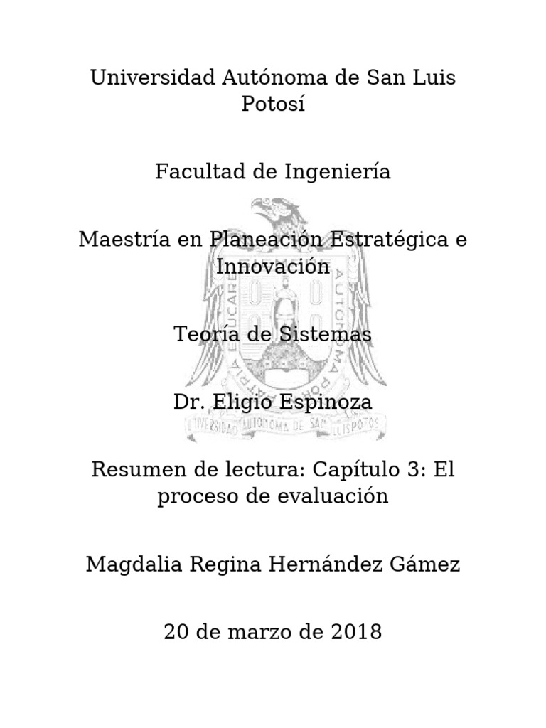 Tarea 5. Resumen cap. 3 | PDF