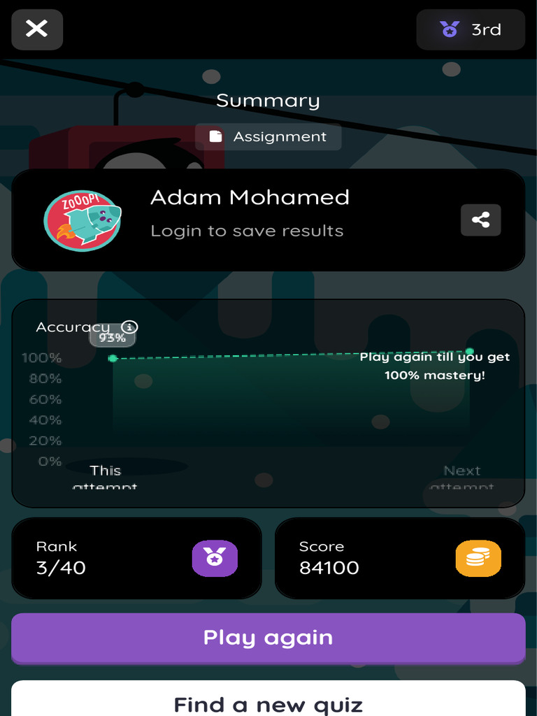 Summary - Quizizz | PDF