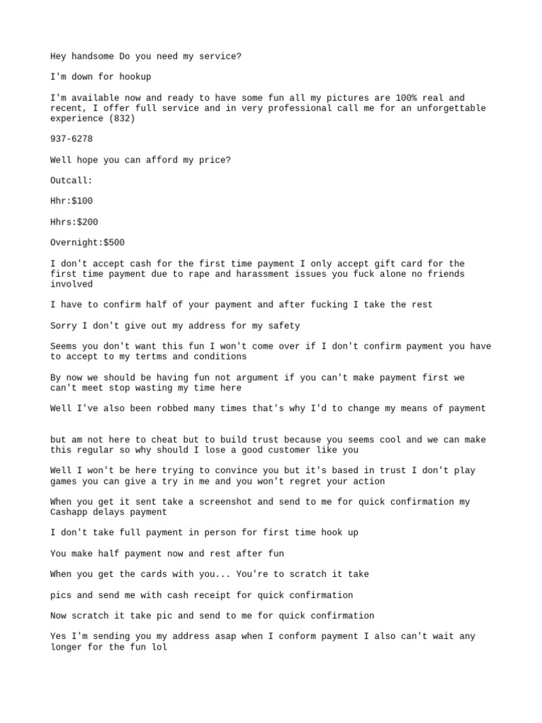 Hookup Format 2 ShArp | PDF