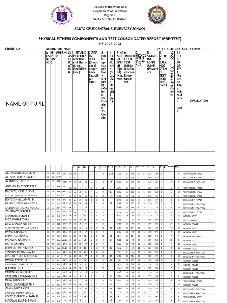 PFTF Conso Excel | PDF