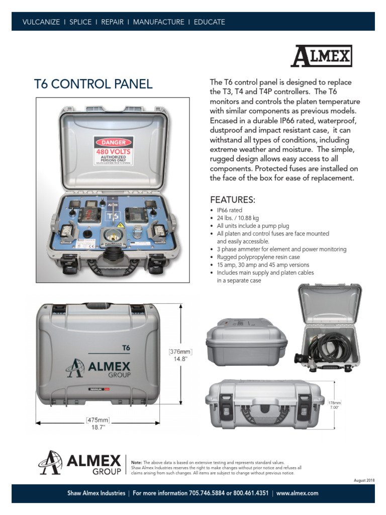 almex-control-box-t6i | PDF