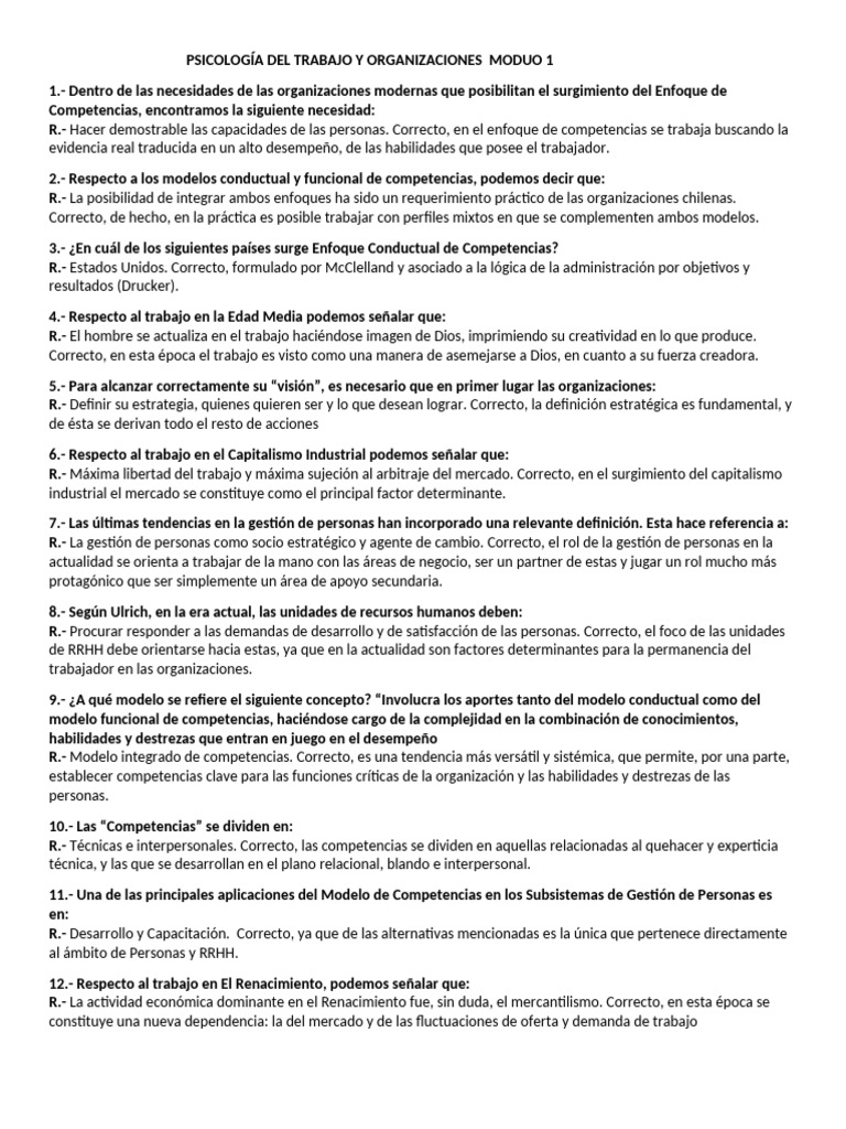 Psicología Del Trabajo y Organizaciones-1-1 | PDF