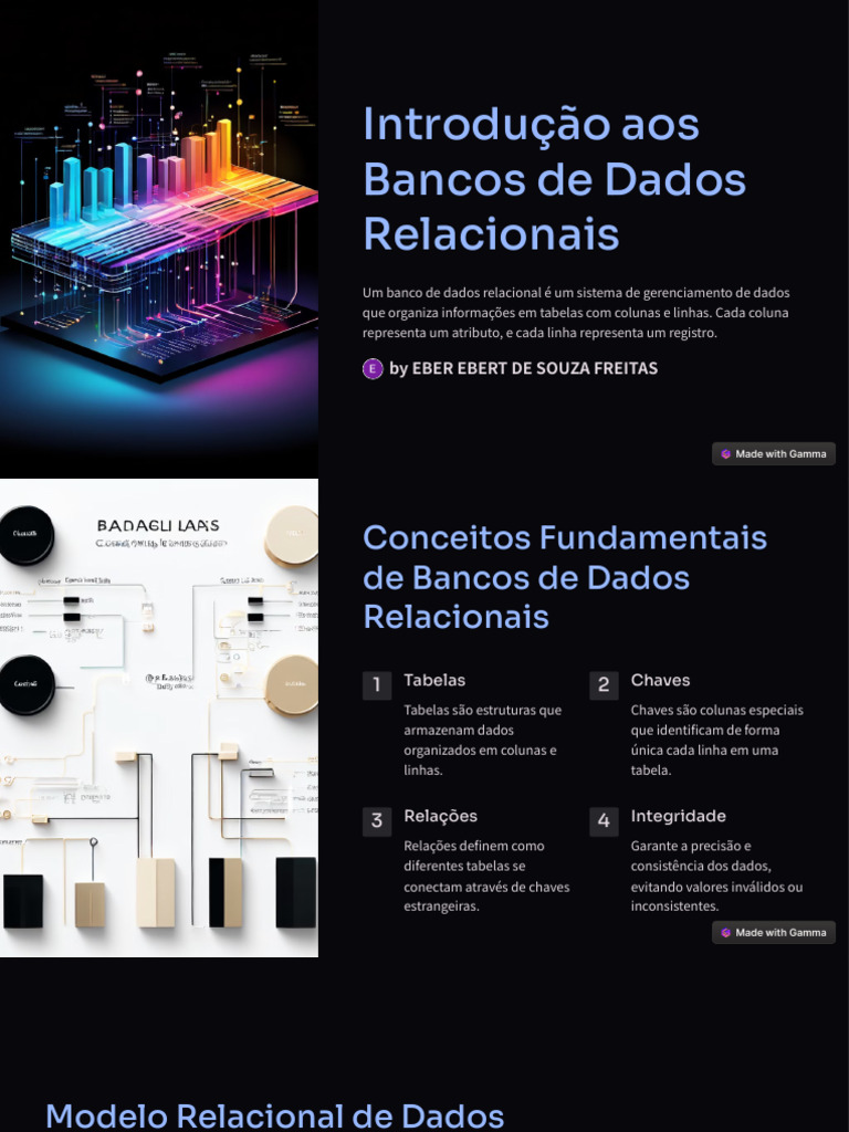 Introducao Aos Bancos de Dados Relacionais | PDF