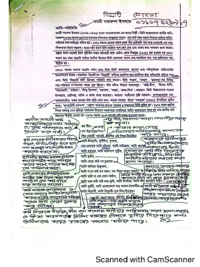 Bangla 1 Notes | PDF