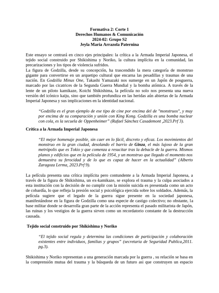 Formativa 2 GODZILLA JEYLA ARRAZOLA | PDF