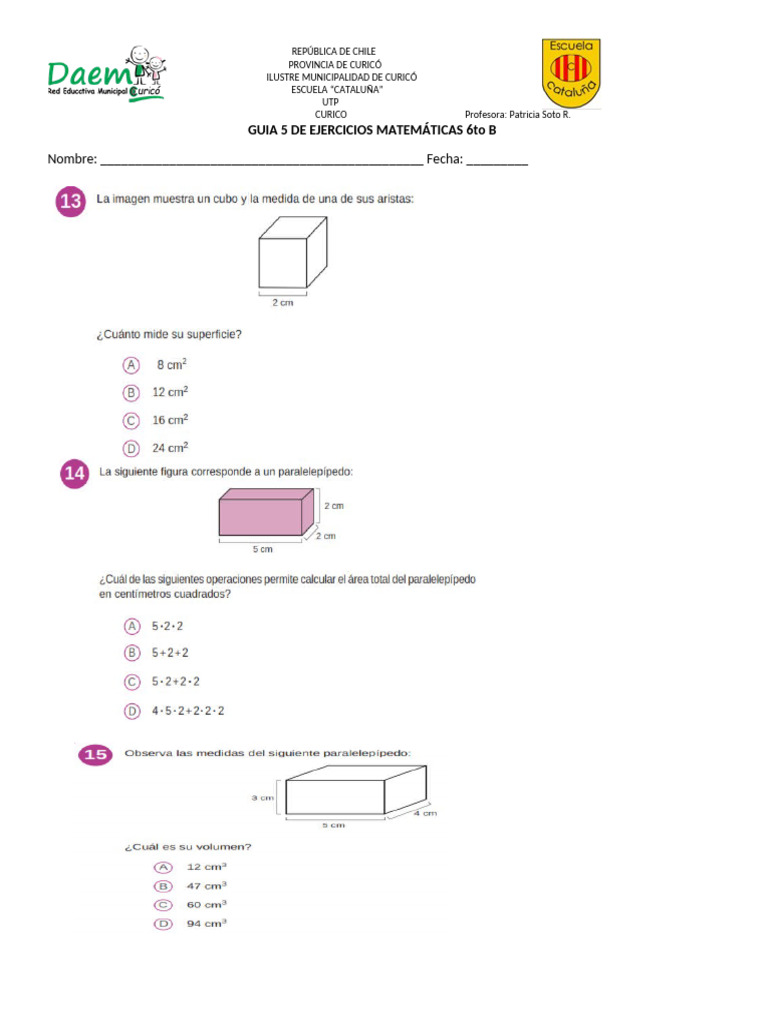 Guía 5 Prueba Final 2021 | PDF
