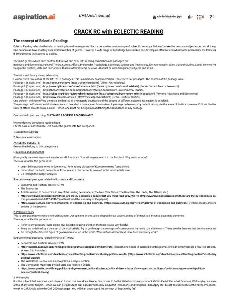 RC Reading List | PDF