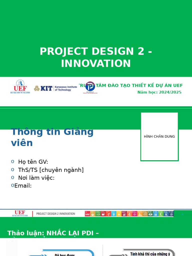 Uef - pd2 Innovation - Bu I 1 New | PDF