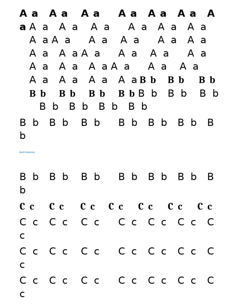 AIUEO | PDF