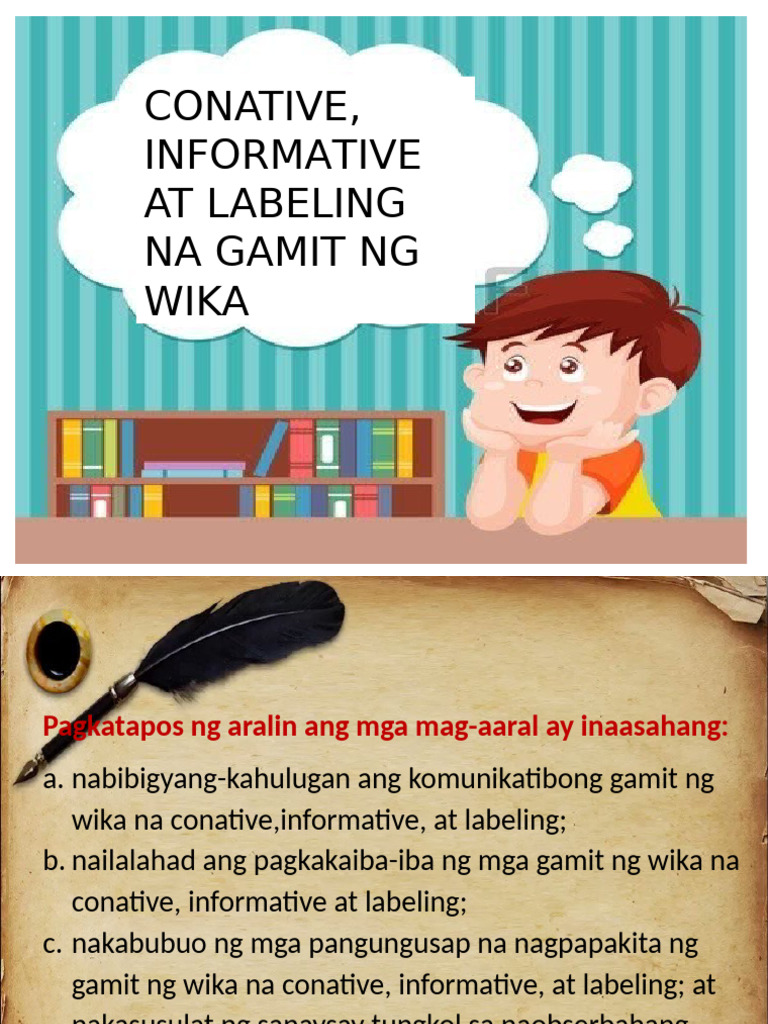 Conative Informative Labeling | PDF