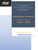 Physique Chimie - Progressions Annuelles 2024 2025 | PDF