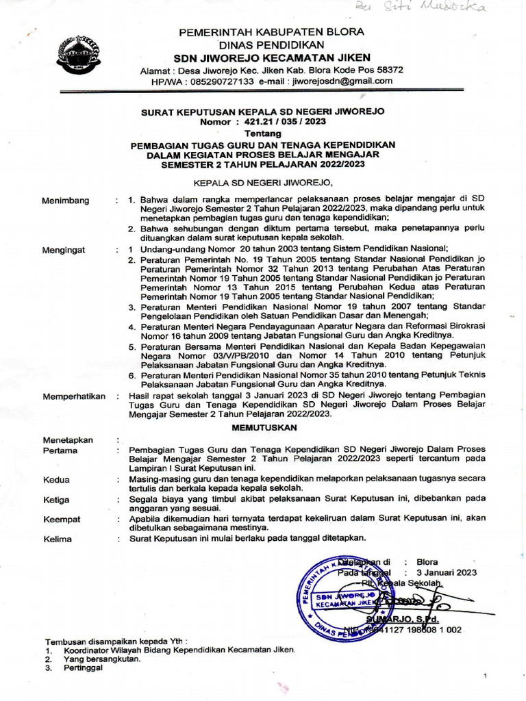 SKPBM - Siti Mudrika 2022-2023 SMT 2 | PDF