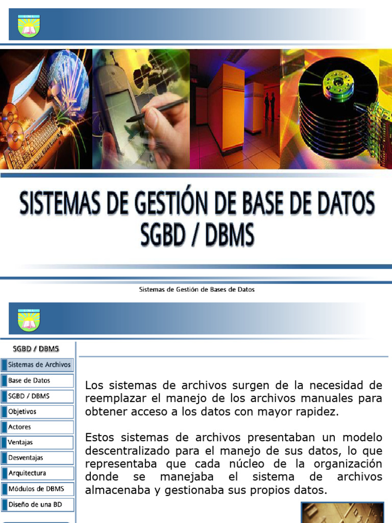 SGBD Fundamentos BD | PDF