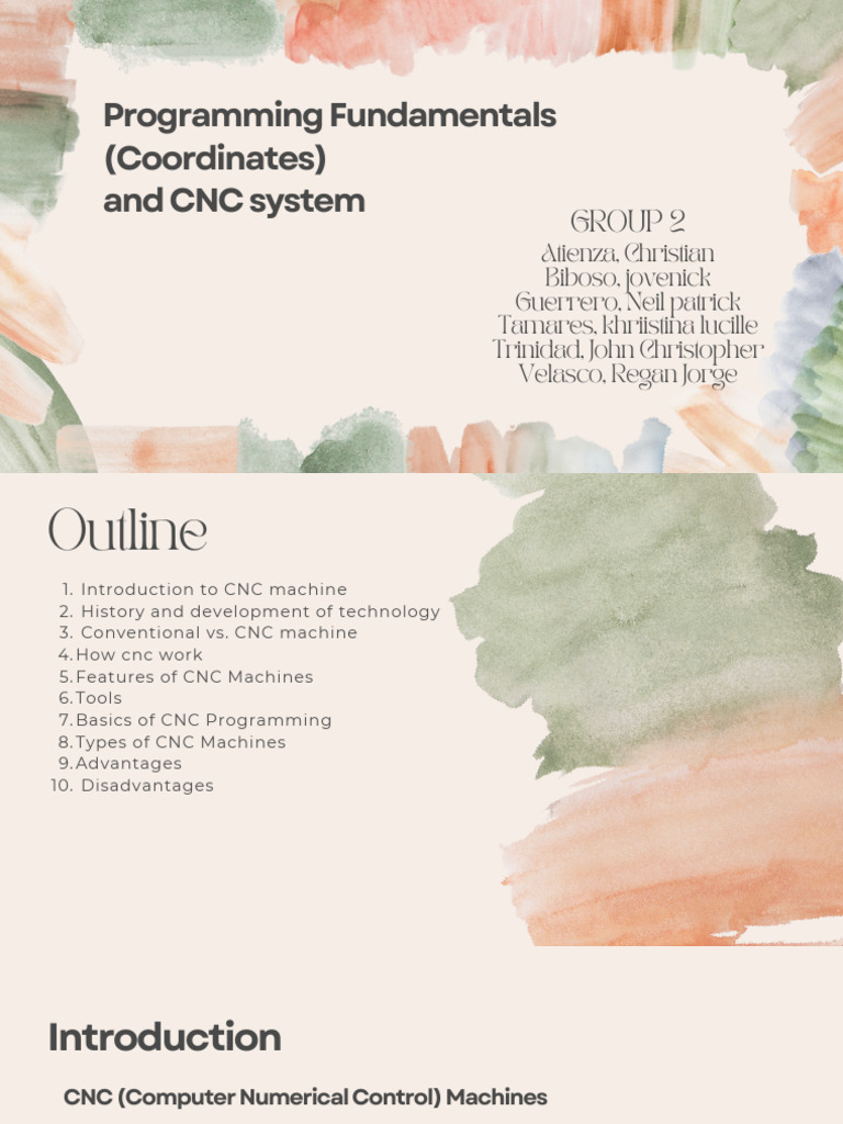 CNC Machines: Fundamentals & Types | PDF | Numerical Control | Grinding (Abrasive Cutting)