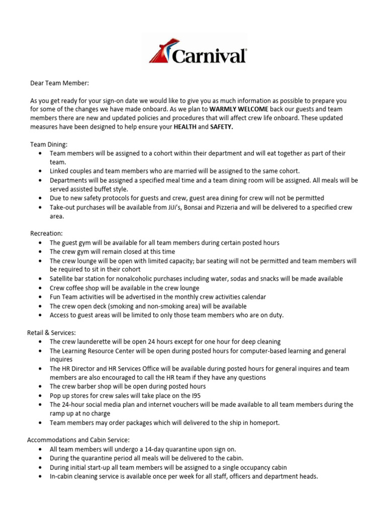 2a - CCL Team Member Information Letter Final 10.15 | PDF