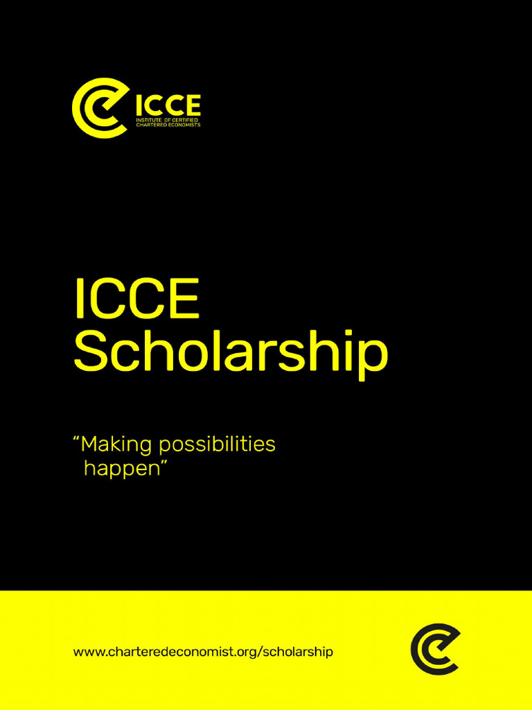 ICCE Scholarship 2022 | PDF