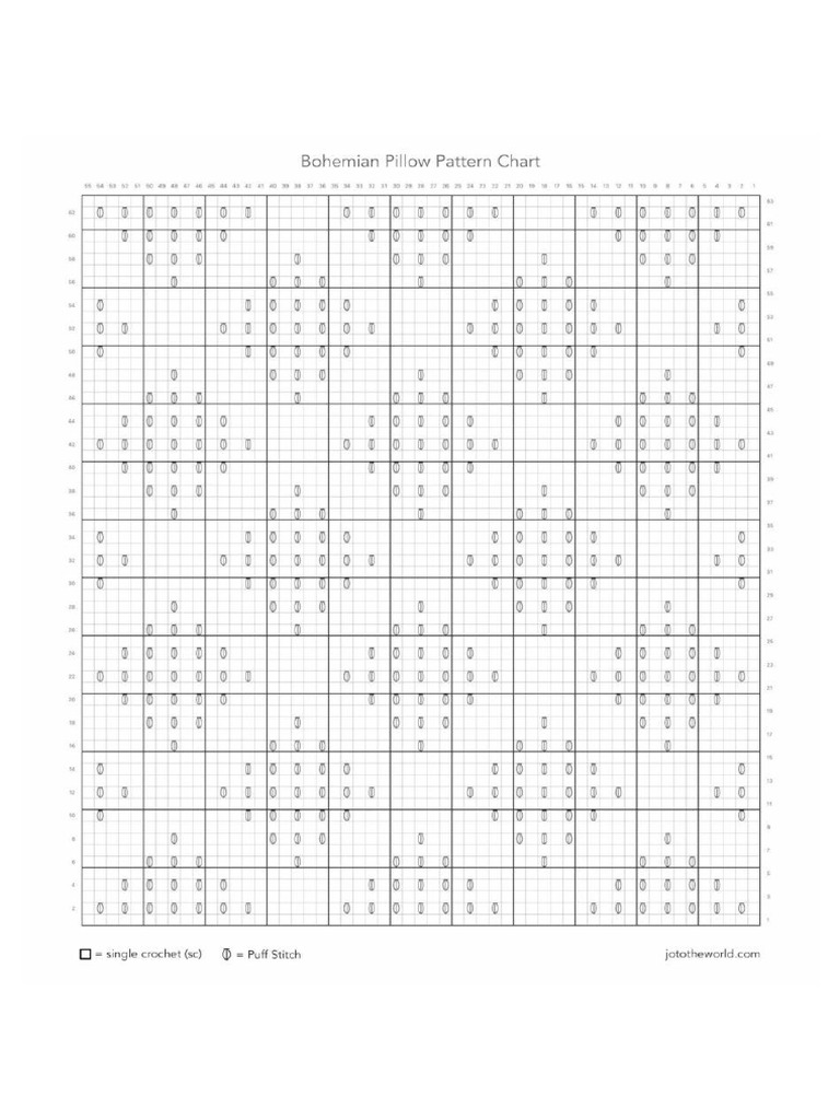 Boho Pillow Chart For Web 904x1024 | PDF