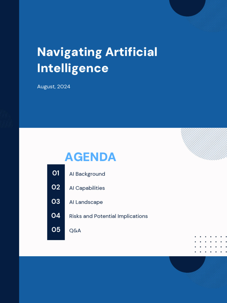 Navigating Artificial Intelligence-Aug 2024 | PDF | Artificial Intelligence | Computers