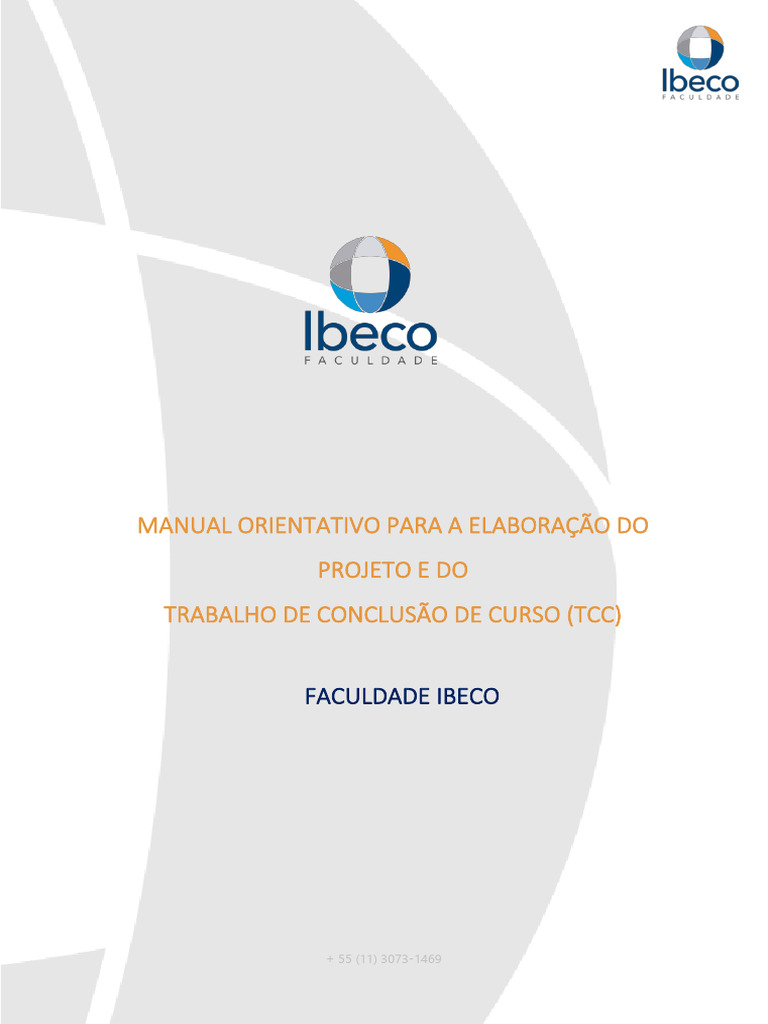 Manual Orientativo - TCC | PDF