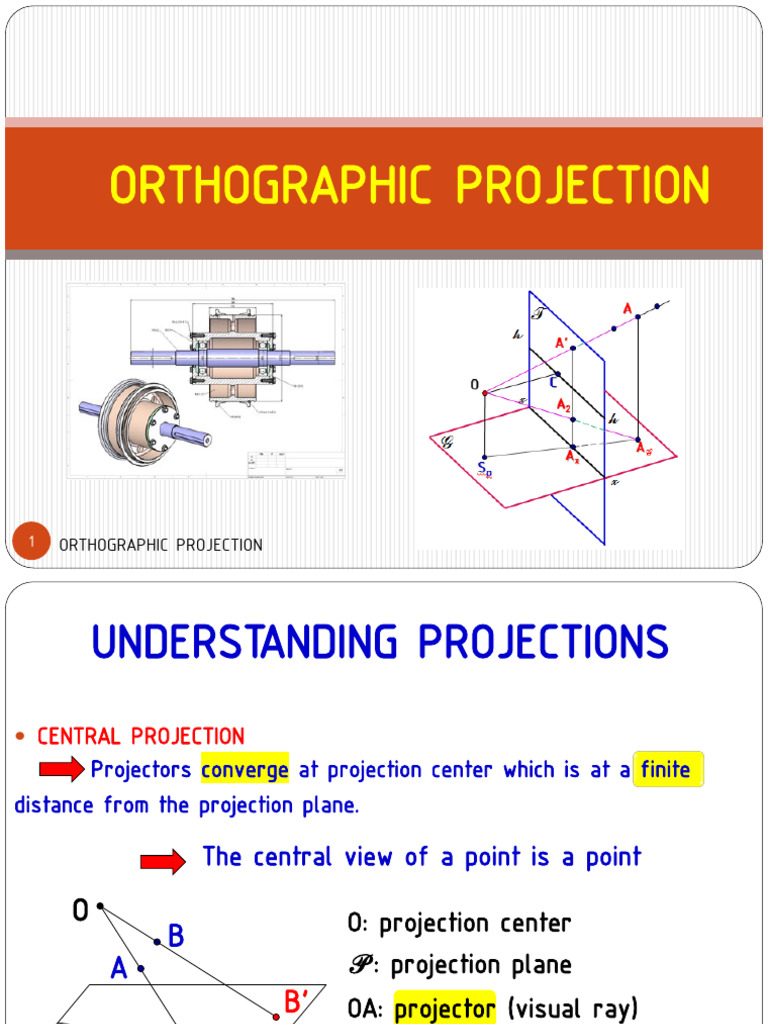 Day 3 Student Orthographic Projection Part 1 | PDF