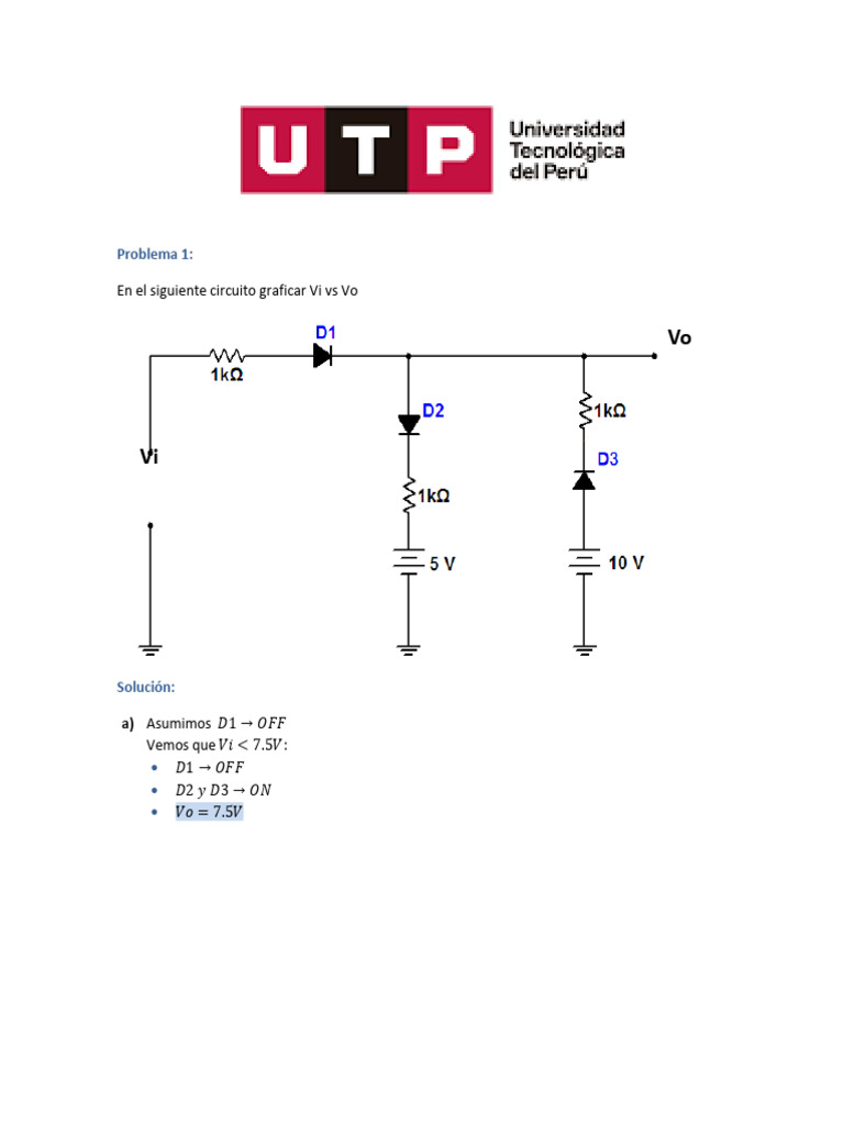 S03 - s2 Serie de Problemas Diodos Semiconductores | PDF