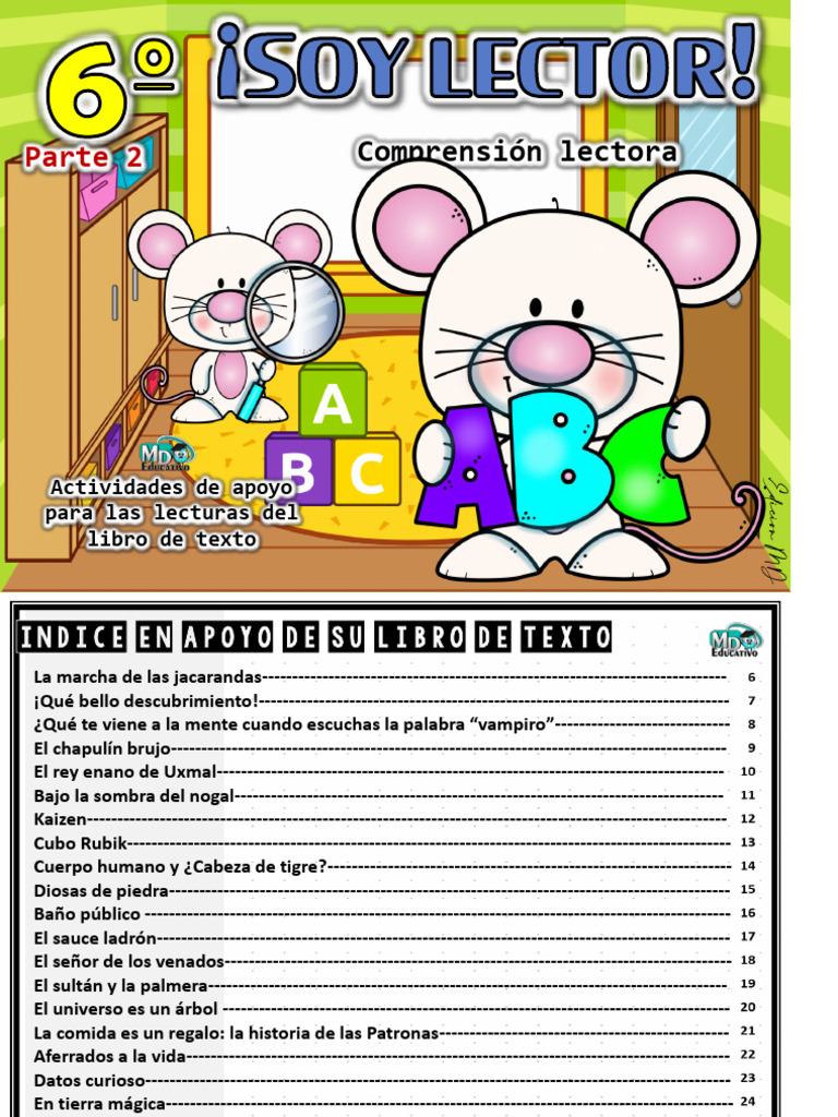 6° Soy Lector | PDF