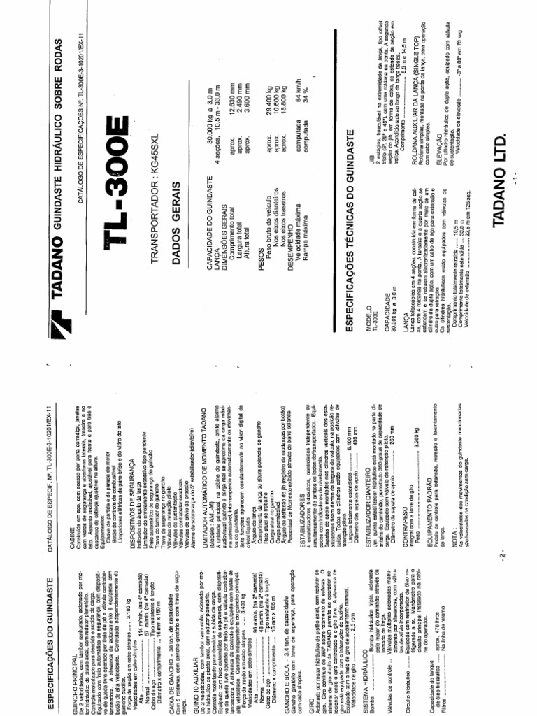 TL300E | PDF