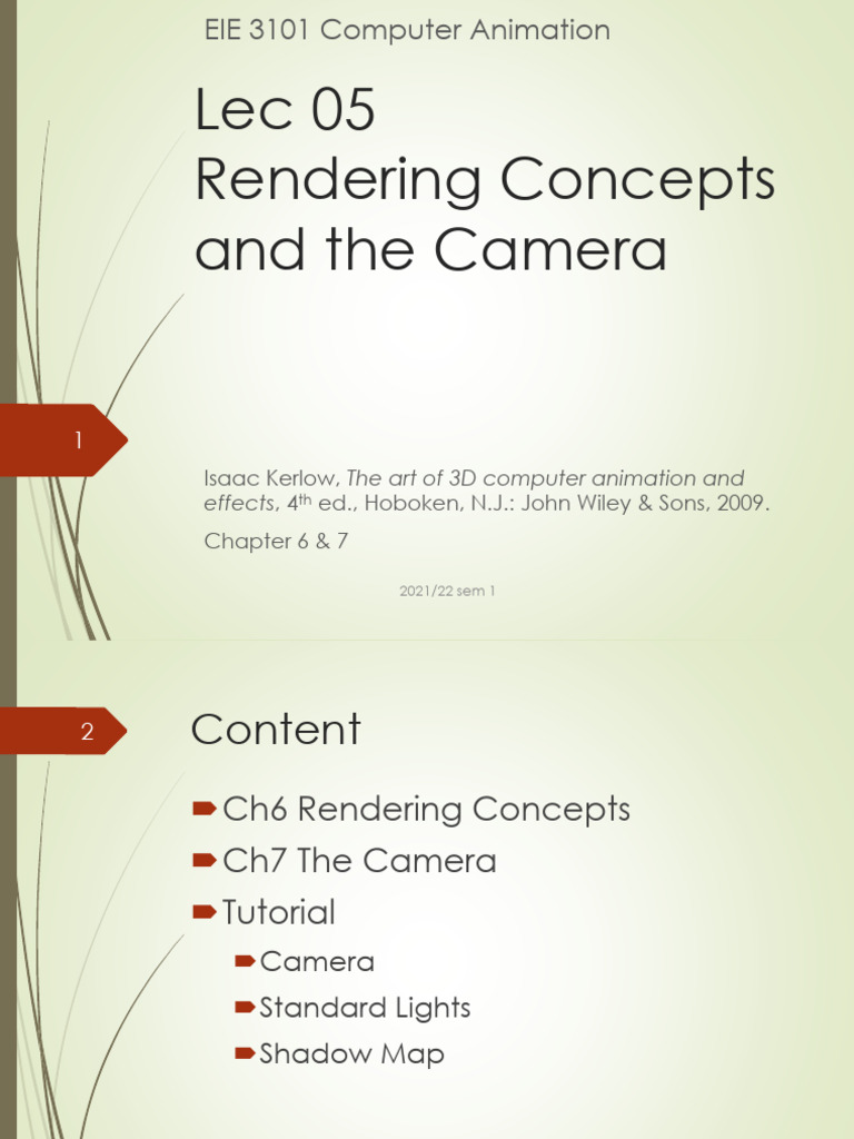 Lec05 Camera 2122 | PDF