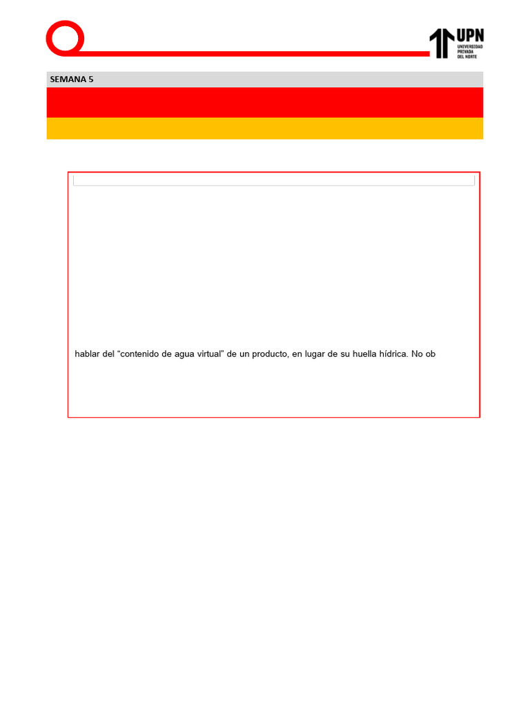 SEM5 - Guía de Actividades de Lectura | PDF