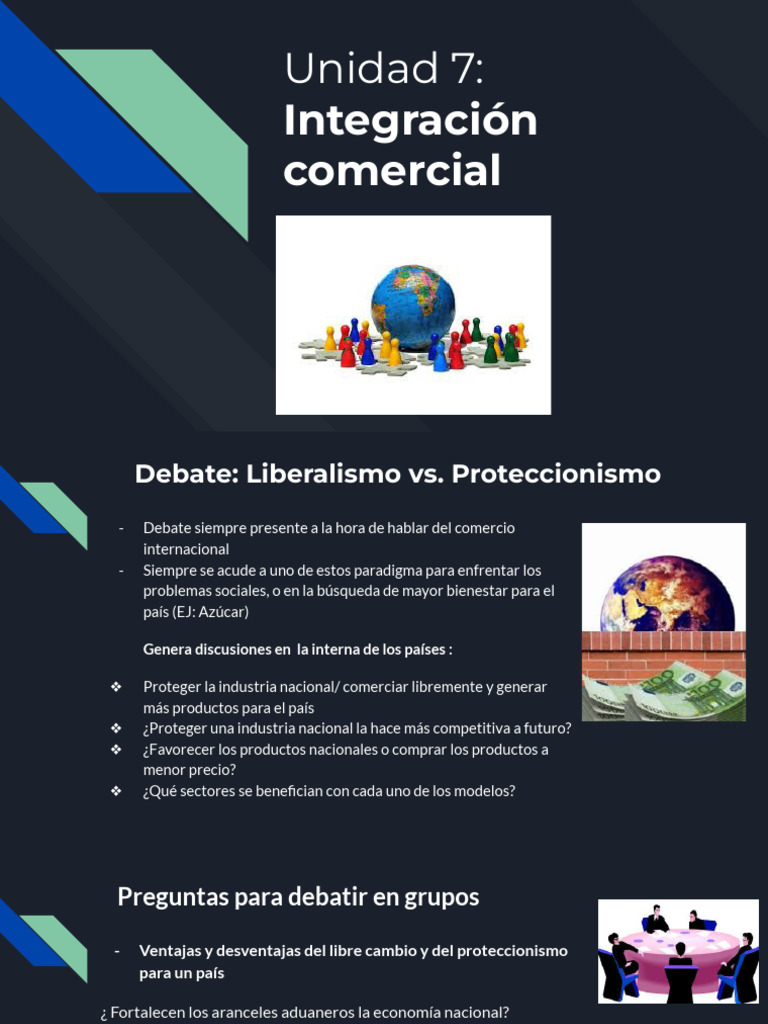 Unidad 7 - Integración Comercial | PDF