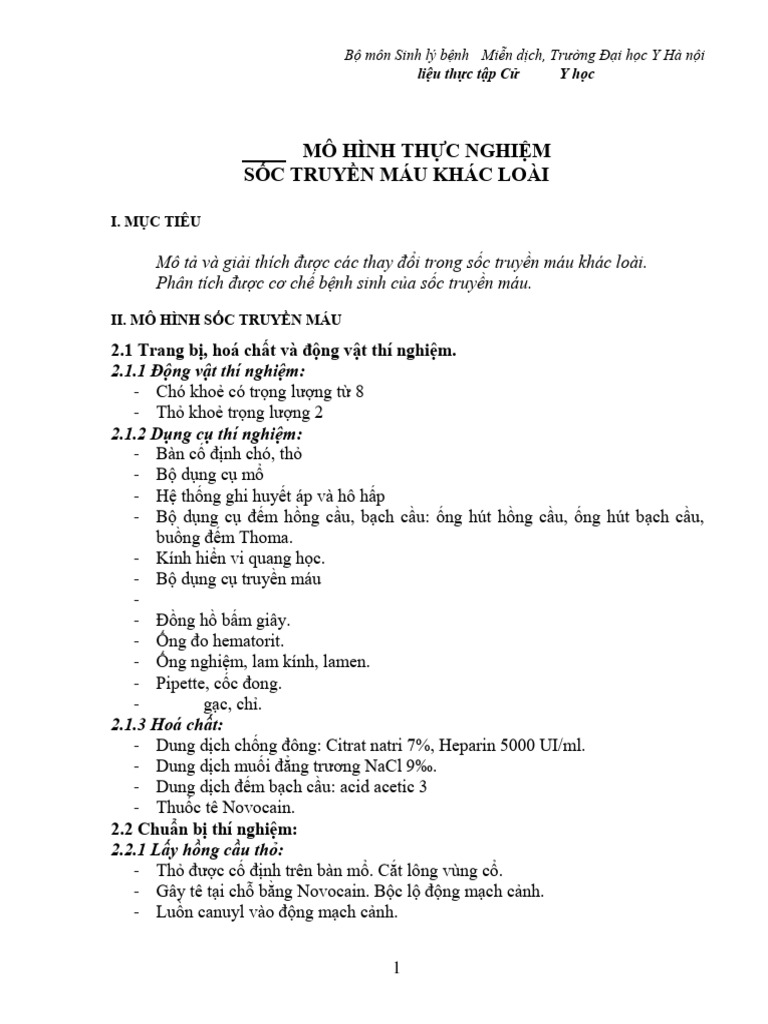 Sinh Lý Bệnh- Miễn Dịch | PDF