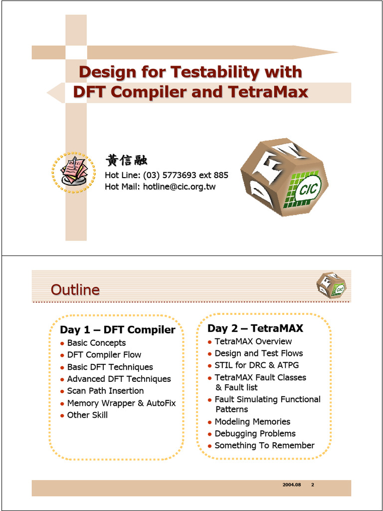 TetraMax DFT Techniques Overview | PDF | Electronic Design Automation ...