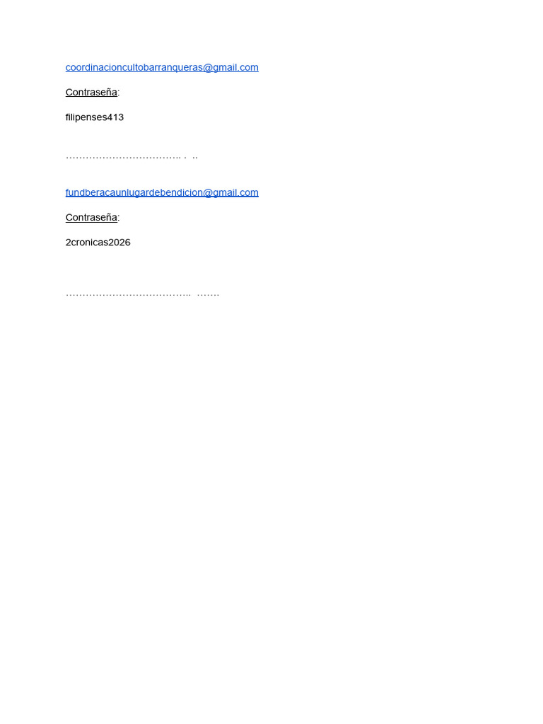 Correos Nuevos | PDF