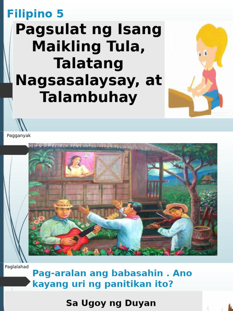 Filipino 5 Q1W4 | PDF